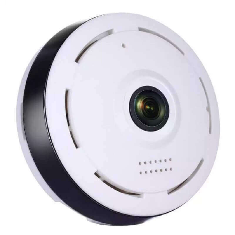 Round Fisheye Nanny Camera WiFi CCTV 1080P V380 360° | Peekaboo Nanny ...